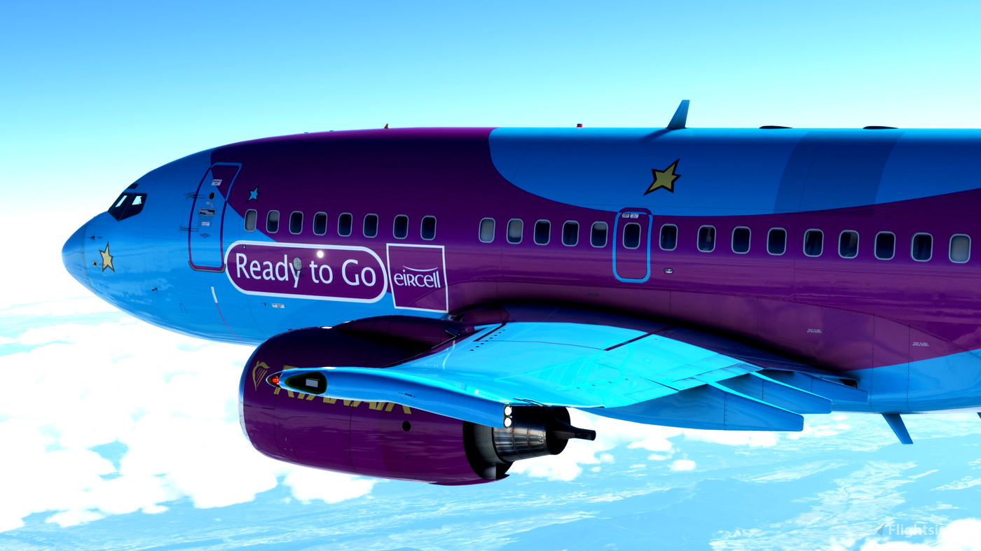 PMDG 737-600 (Ryanair Eircell Special EI-CJD) for Microsoft Flight ...