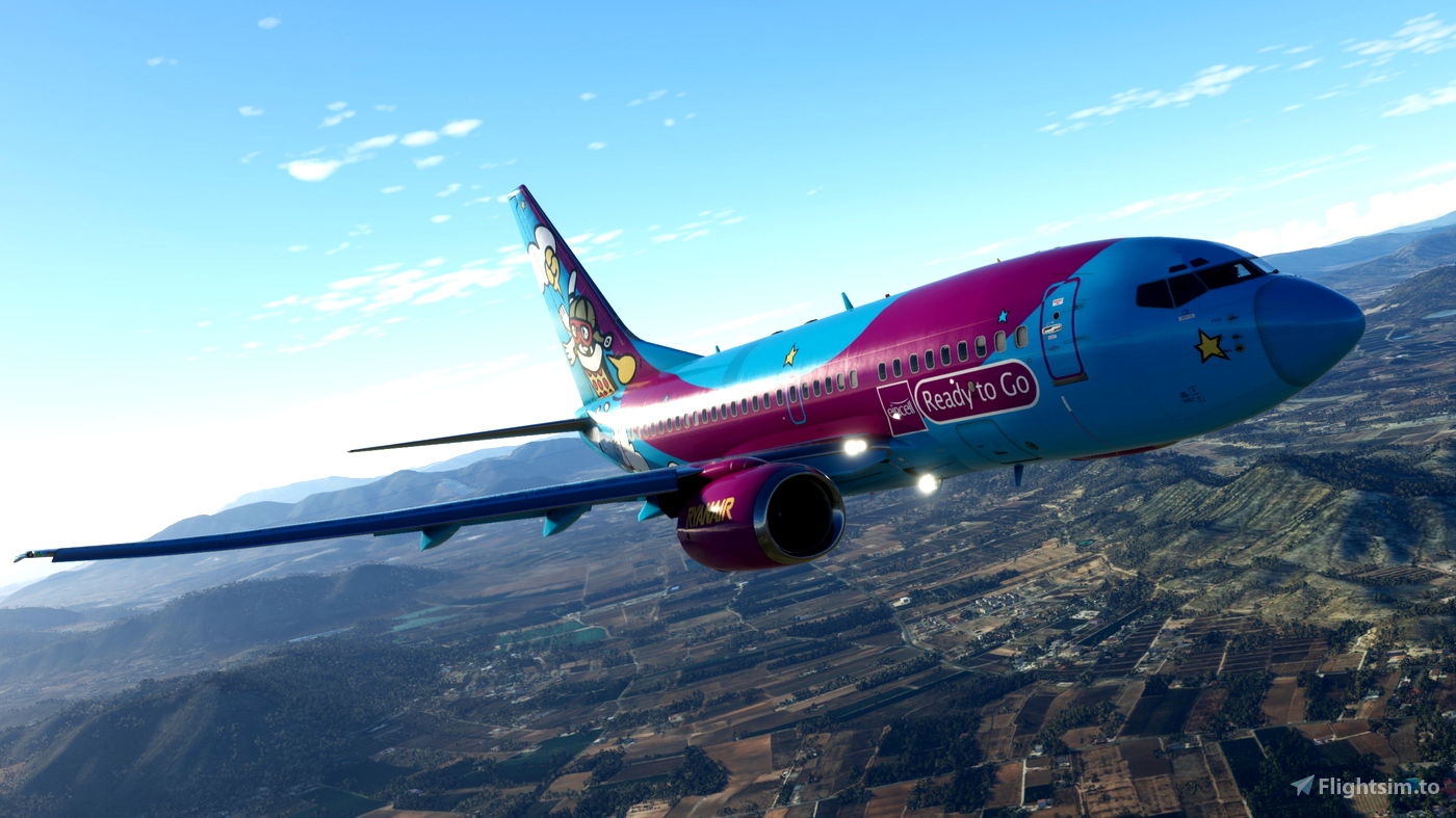 PMDG 737-600 (Ryanair Eircell Special EI-CJD) for Microsoft Flight ...