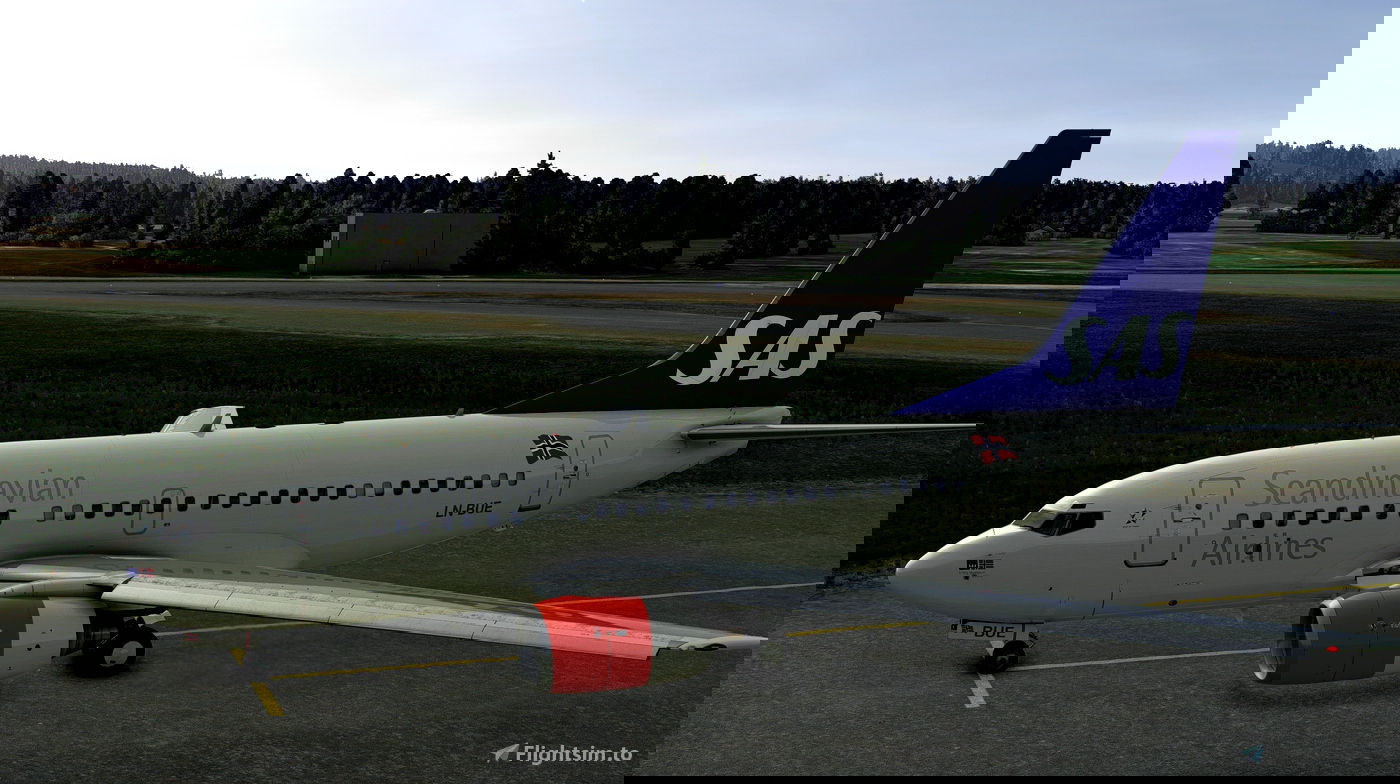 PMDG 737-600 SAS LN-BUE (Anno 2010) for Microsoft Flight Simulator | MSFS