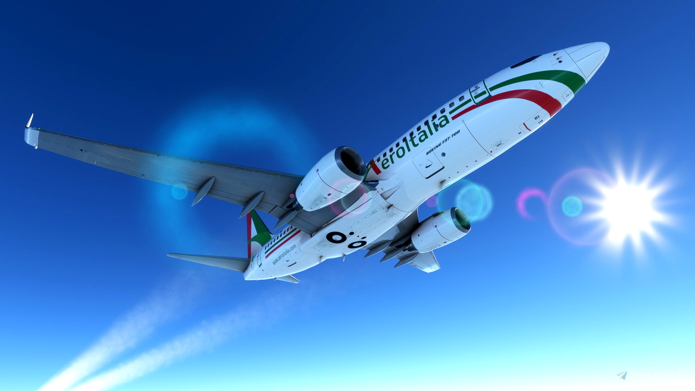 Aeroitalia (9H-CRI) w/Interiors & Eyebrow for Microsoft Flight ...