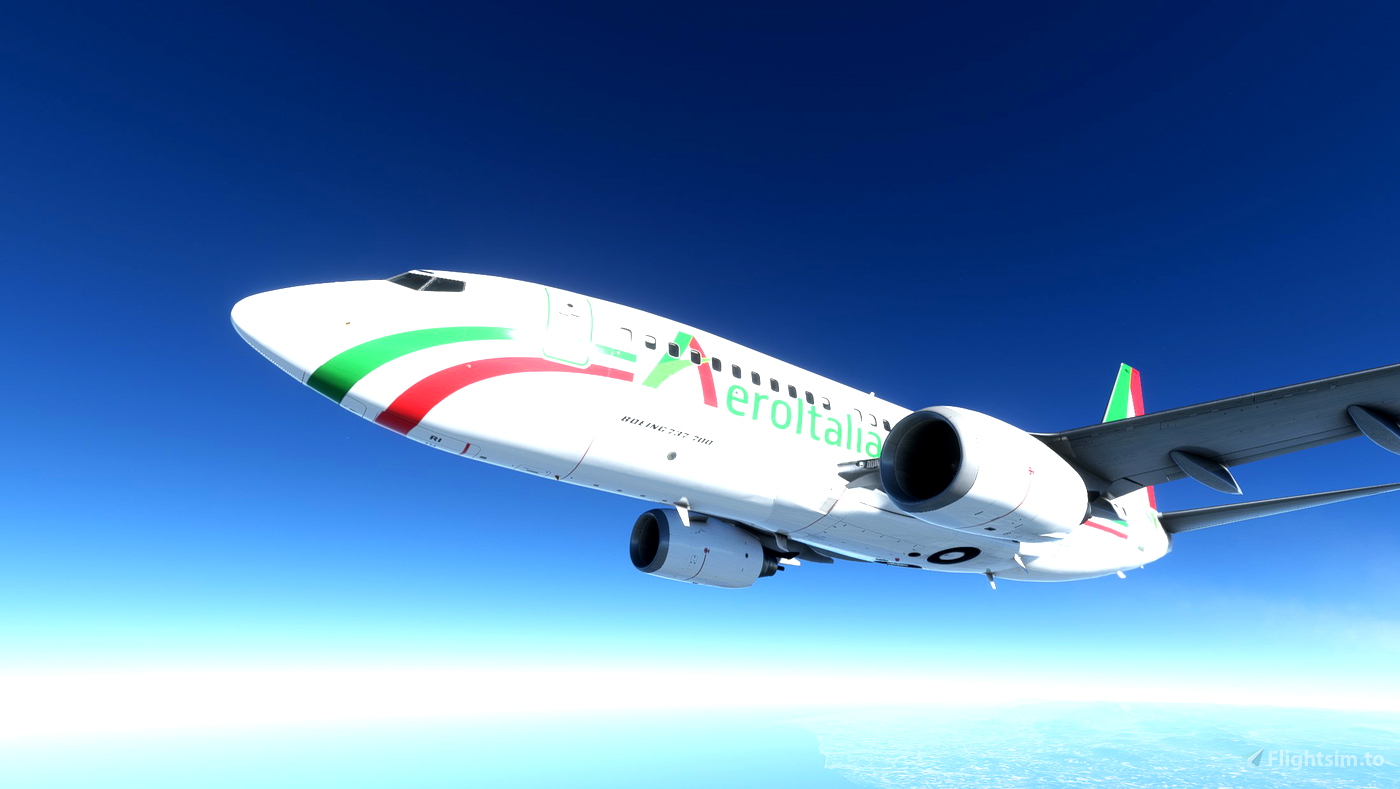 Aeroitalia (9H-CRI) w/Interiors & Eyebrow for Microsoft Flight ...