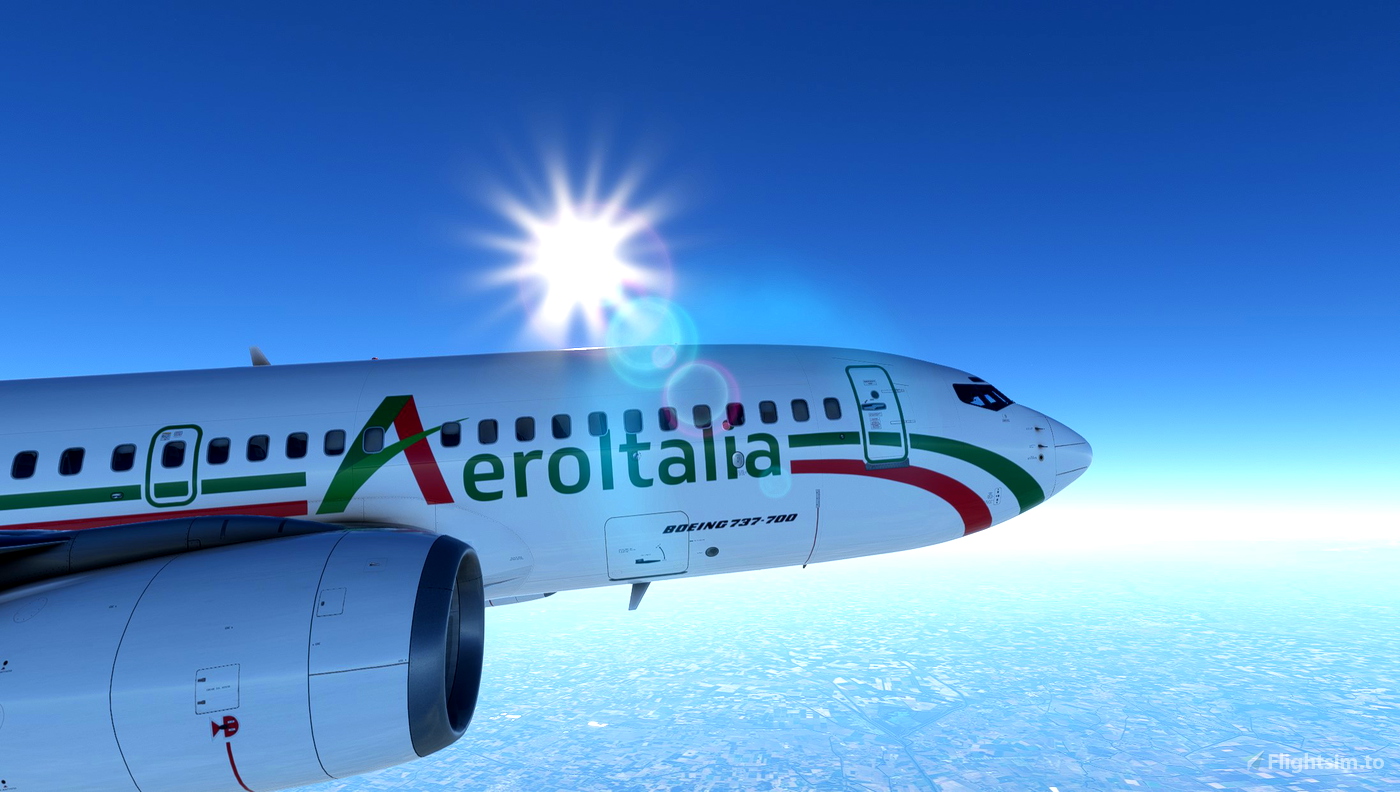 Aeroitalia (9H-CRI) w/Interiors & Eyebrow for Microsoft Flight ...