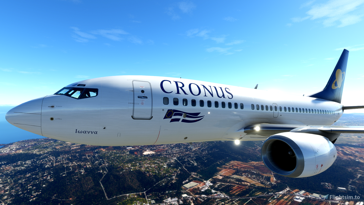 PMDG 737-700 Cronus Airlines (SX-BBU) for Microsoft Flight Simulator | MSFS