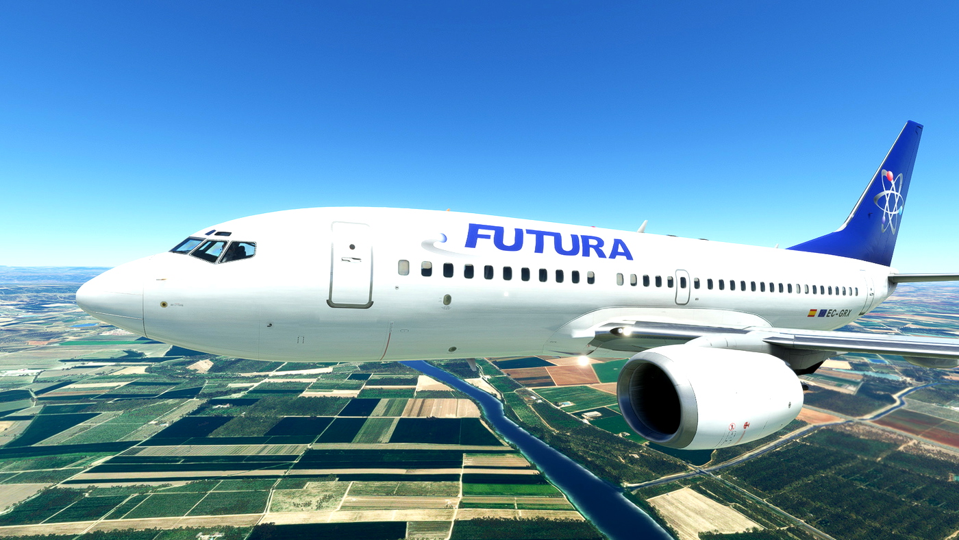 PMDG 737-700 Futura International (EC-GRX) for Microsoft Flight ...