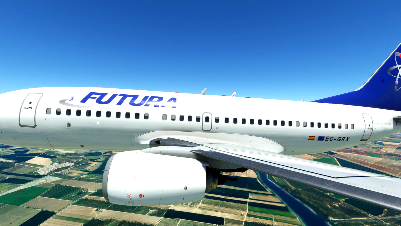 PMDG 737-700 Futura International (EC-GRX) for Microsoft Flight ...