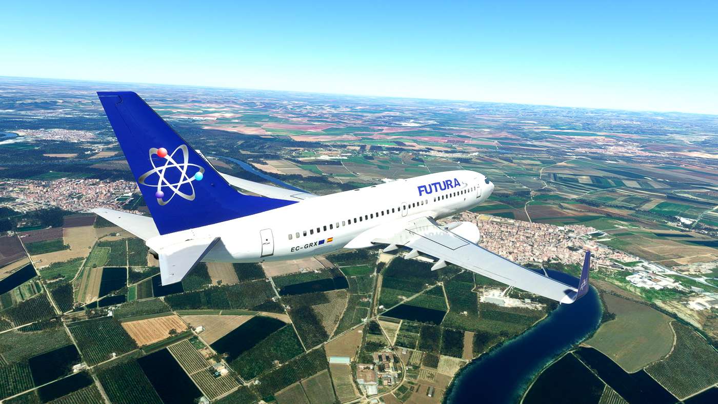 PMDG 737-700 Futura International (EC-GRX) for Microsoft Flight ...