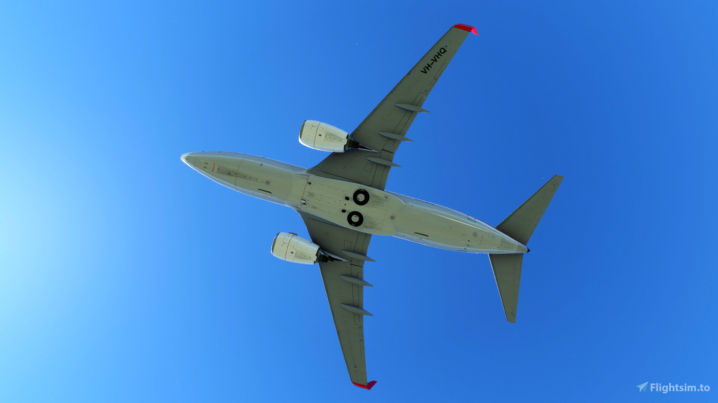 PMDG 737-700 Qantas Airways - Retro Roo II (VH-VXQ) for Microsoft ...