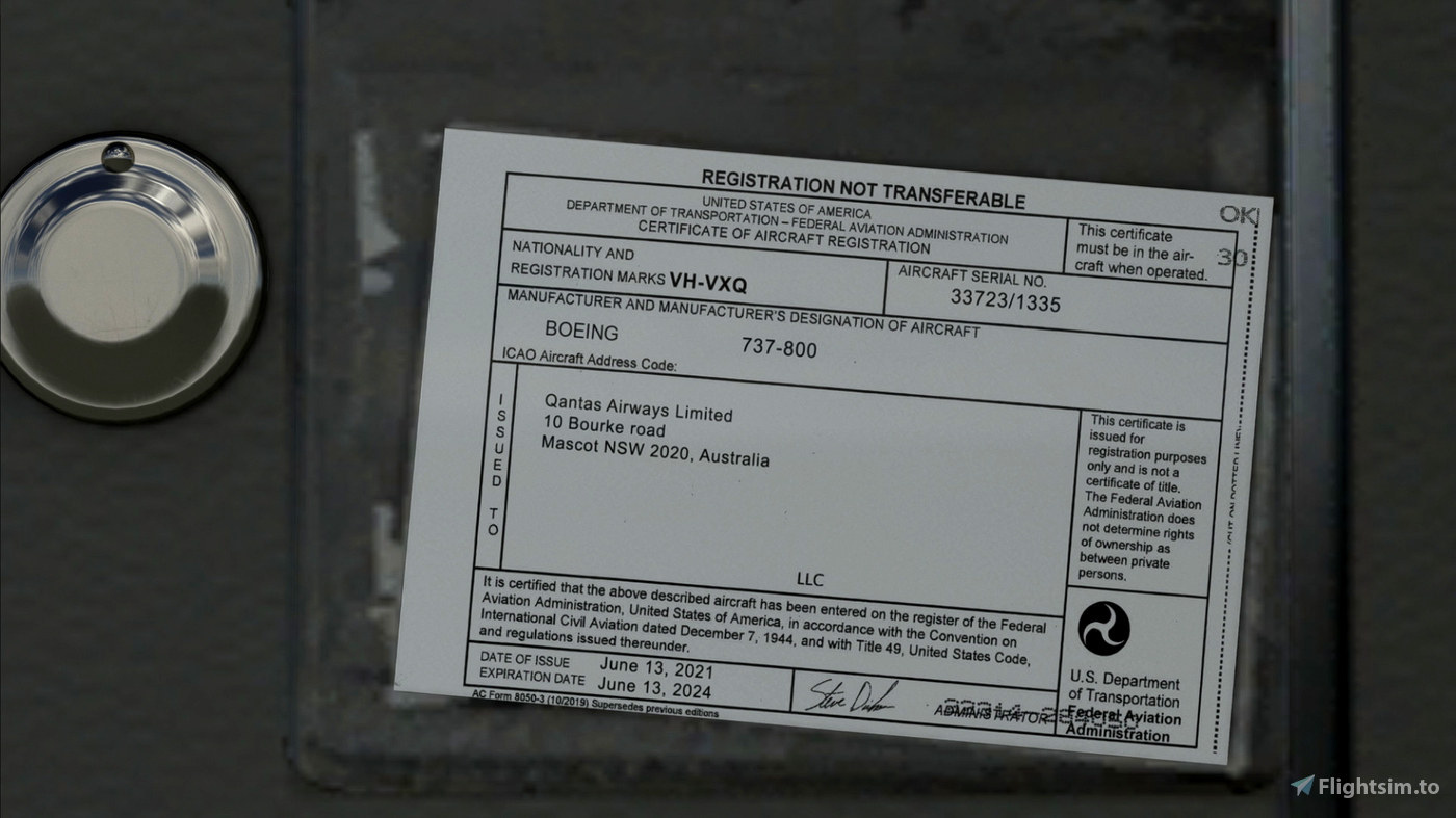 PMDG 737-700 Qantas Airways - Retro Roo II (VH-VXQ) for Microsoft ...