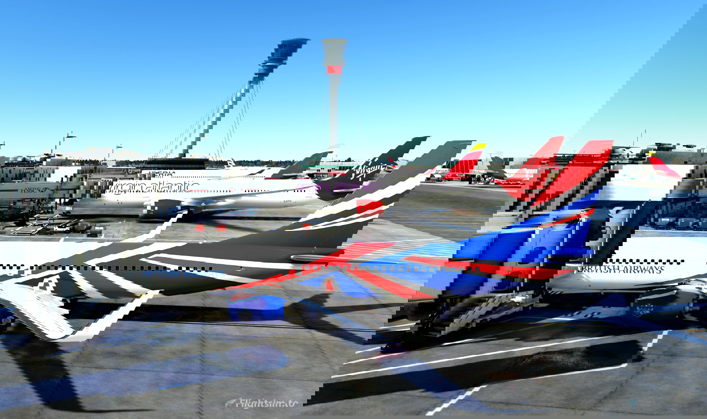 PMDG 737-800 BBJ British Airways Concept for Microsoft Flight Simulator ...