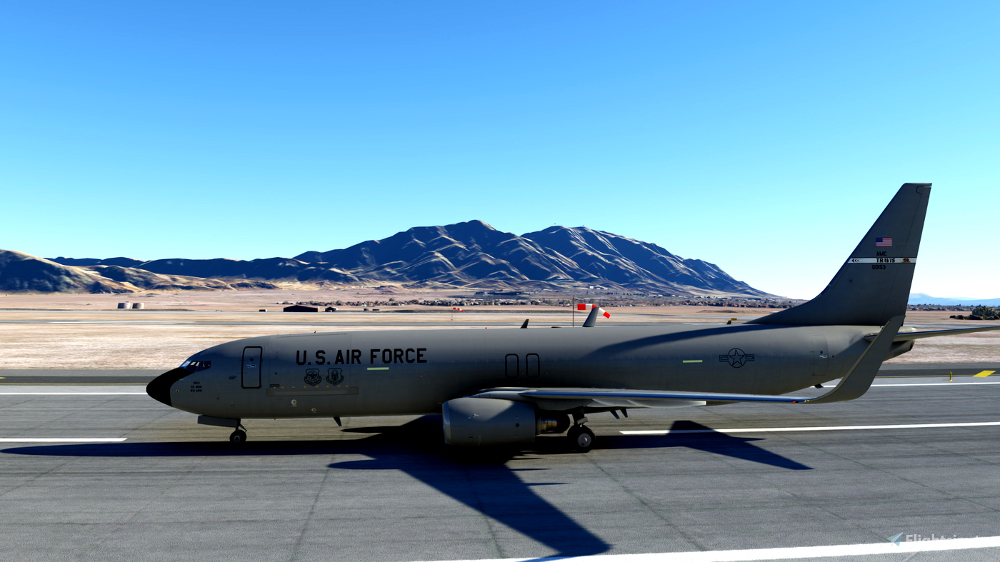 PMDG 737-800 BDSF USAF AMC00153 (FICTIONAL) for Microsoft Flight ...