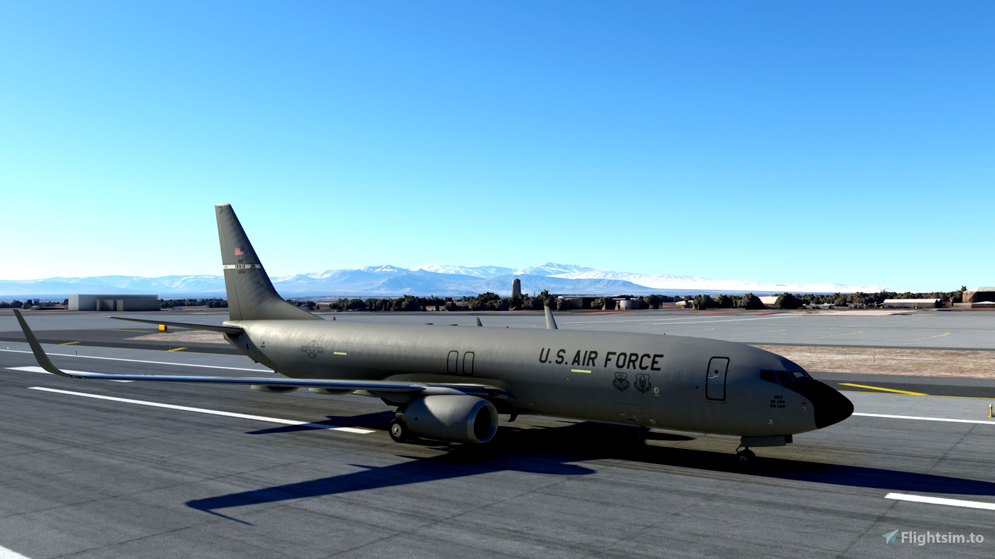 PMDG 737-800 BDSF USAF AMC00153 (FICTIONAL) for Microsoft Flight ...