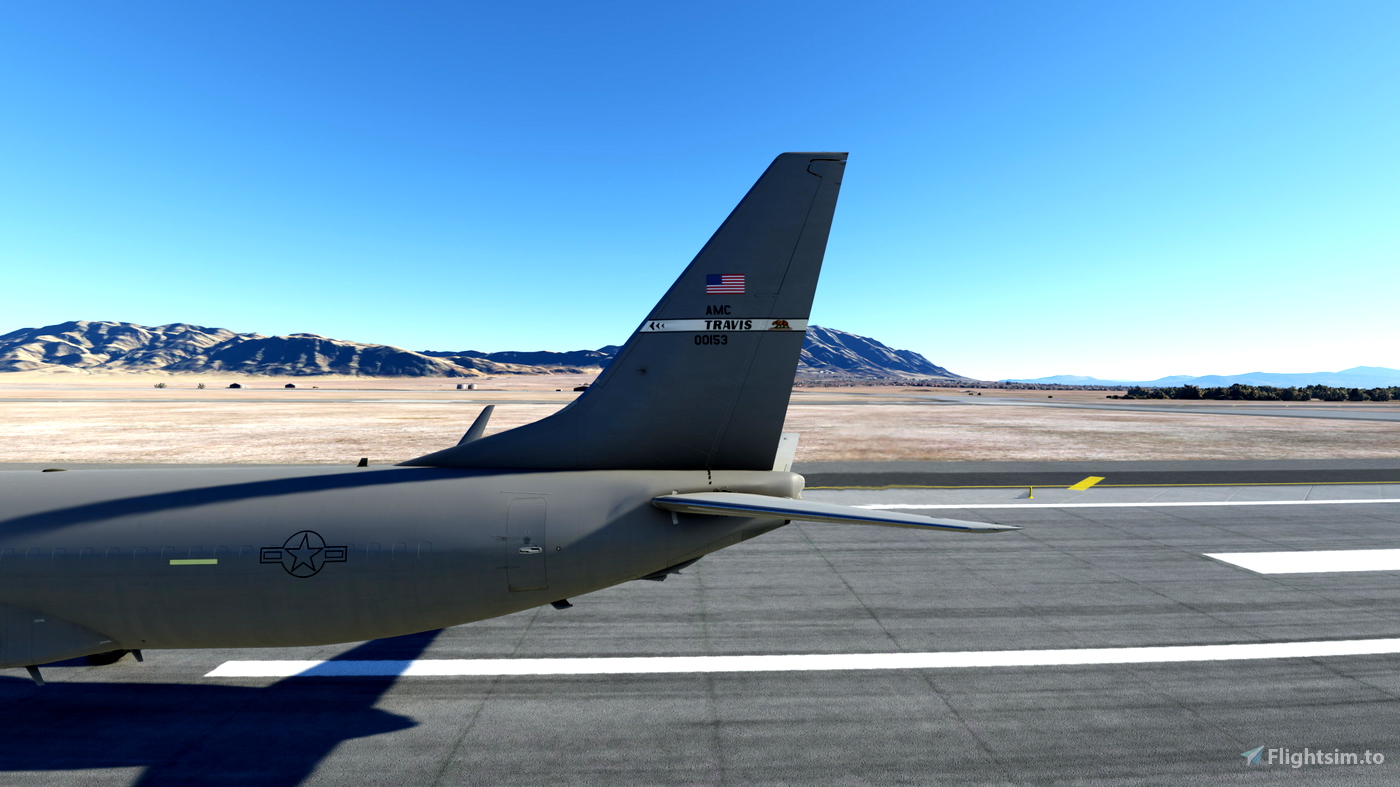 PMDG 737-800 BDSF USAF AMC00153 (FICTIONAL) for Microsoft Flight ...
