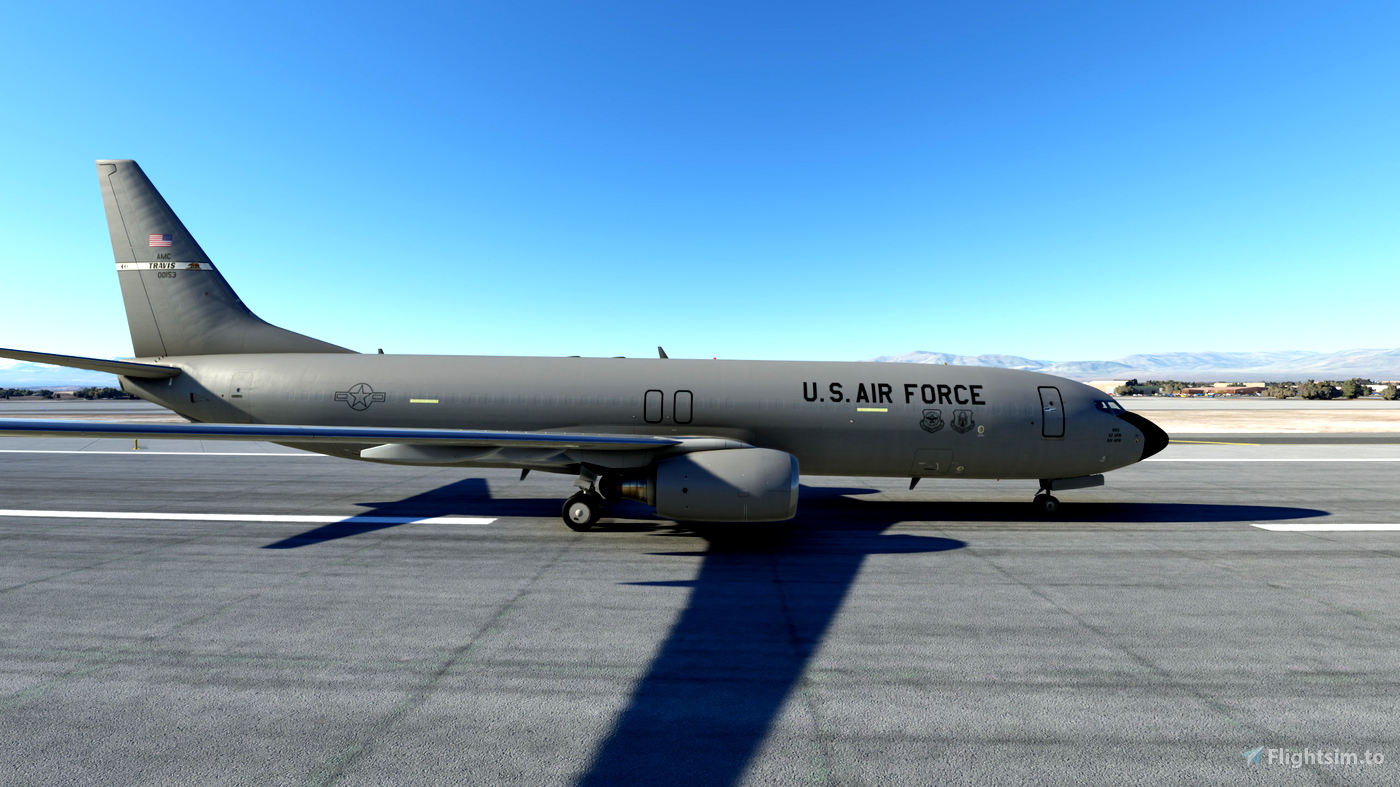 PMDG 737-800 BDSF USAF AMC00153 (FICTIONAL) for Microsoft Flight ...