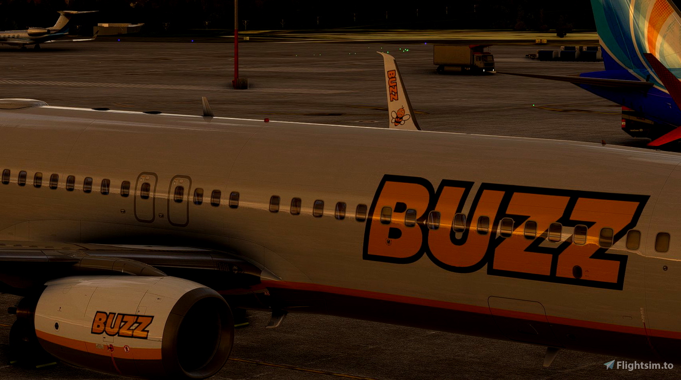 PMDG 737-800 Buzz (SP-RZA) Fictional for Microsoft Flight Simulator | MSFS