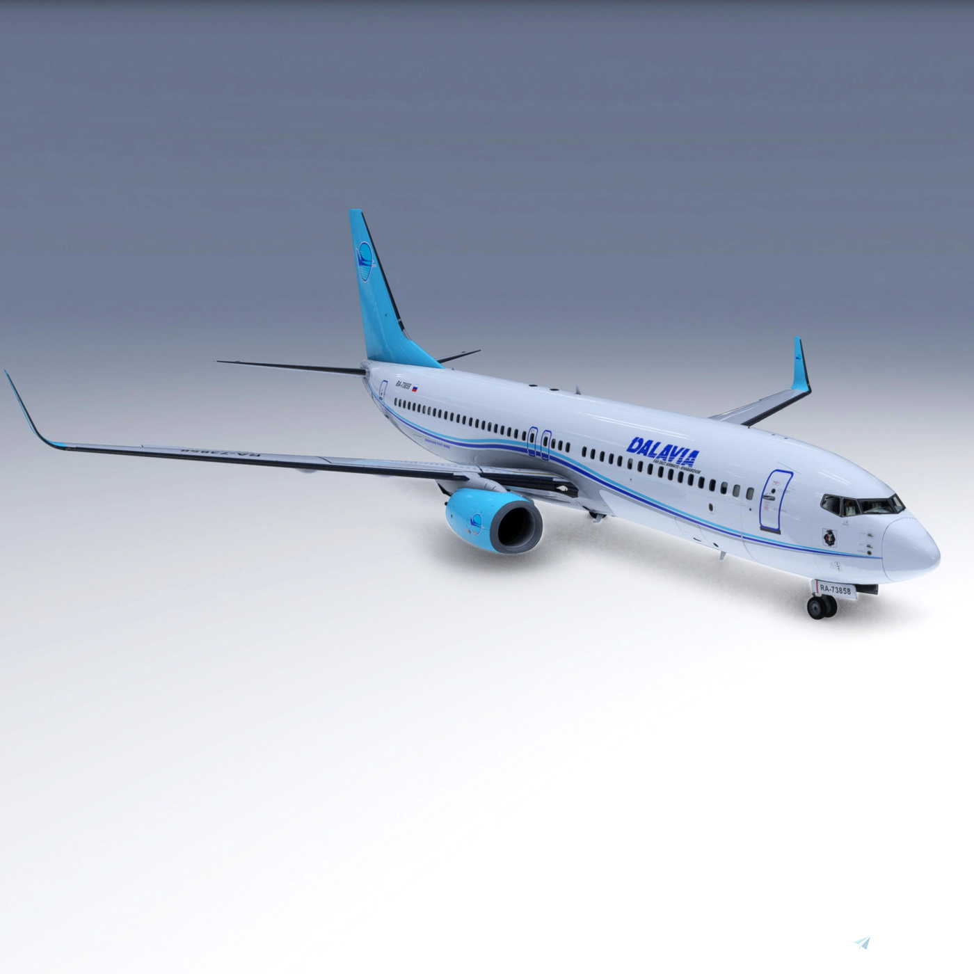 PMDG 737-800 DALAVIA RA73858 4K for Microsoft Flight Simulator | MSFS