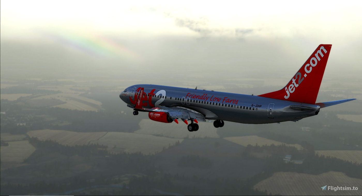 PMDG 737-800 Jet2 Livery Pack for Microsoft Flight Simulator | MSFS