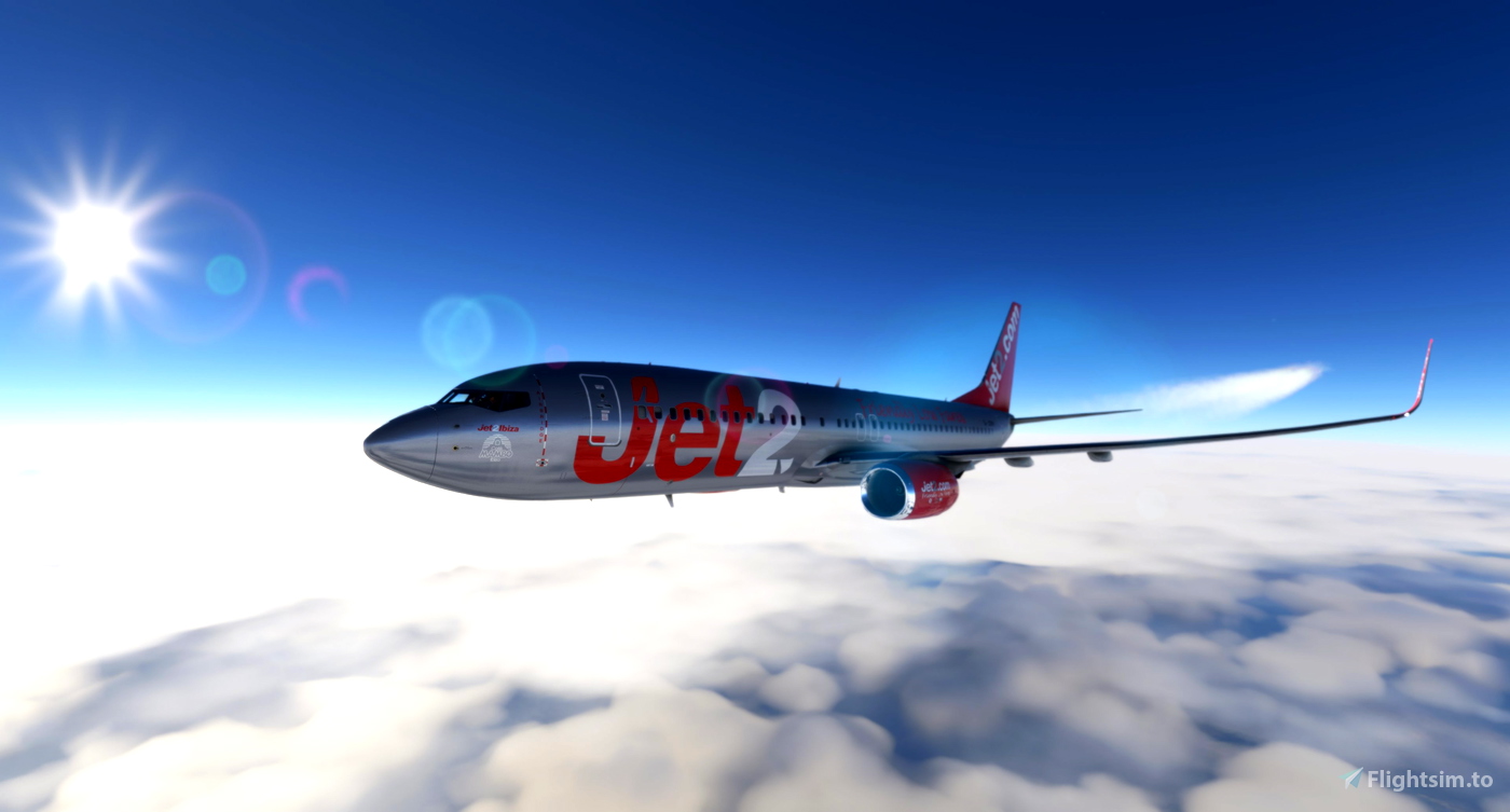 PMDG 737-800 Jet2 Livery Pack for Microsoft Flight Simulator | MSFS
