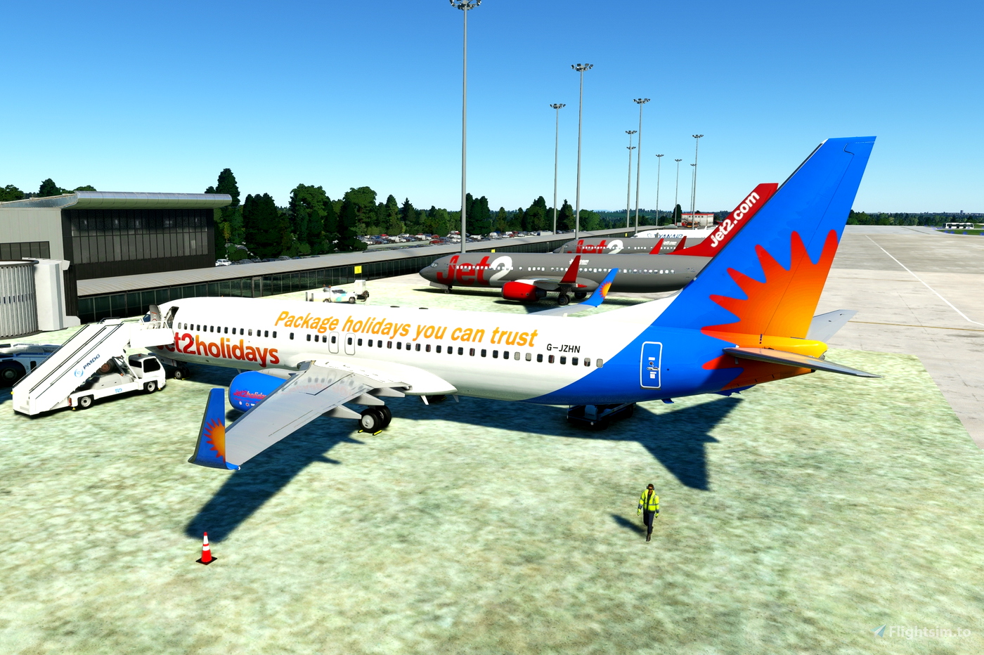 PMDG 737-800 Jet2Holidays Livery Pack for Microsoft Flight Simulator | MSFS
