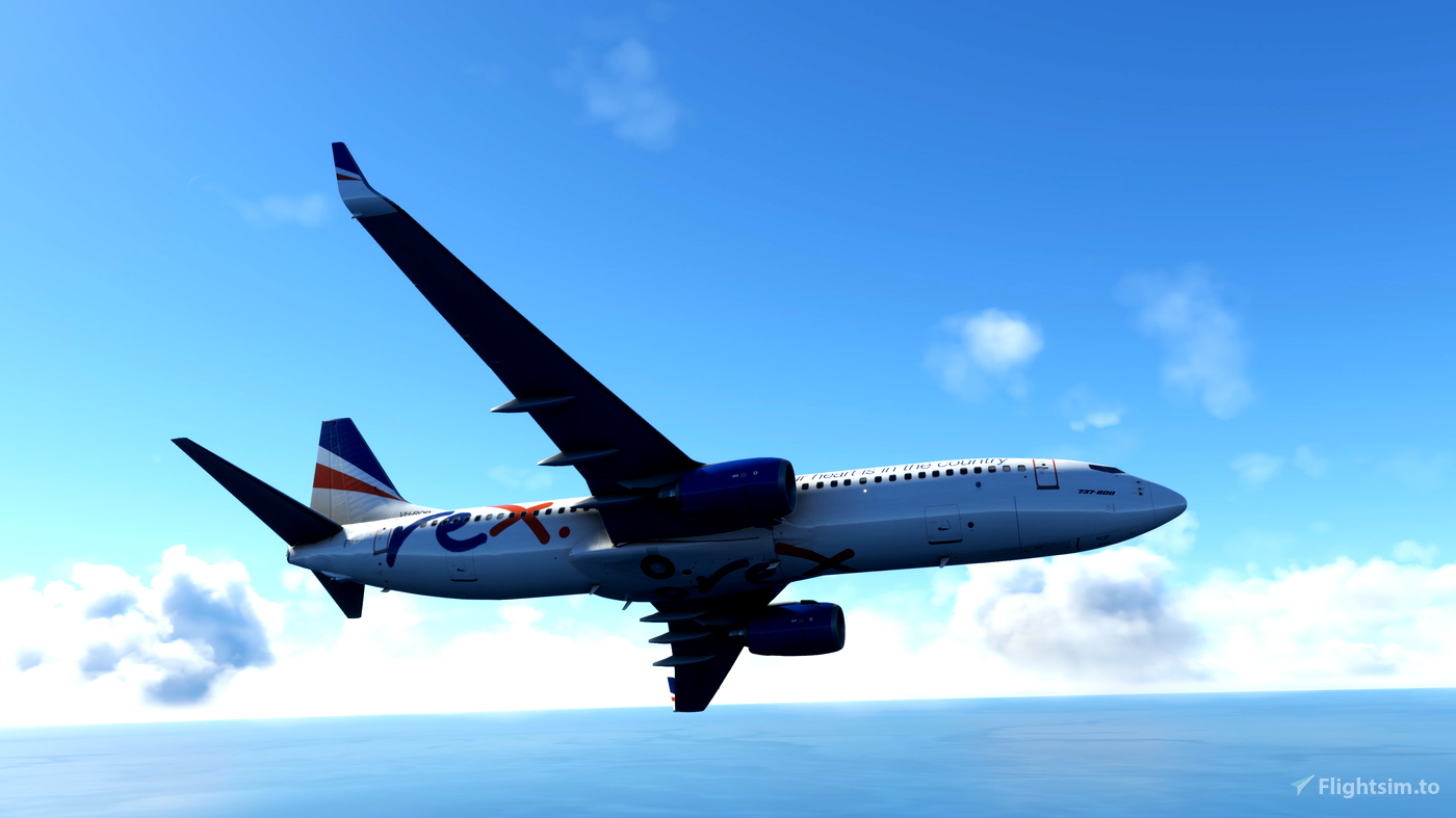 PMDG 737-800 Regional Express (Rex) VH-RQP for Microsoft Flight ...