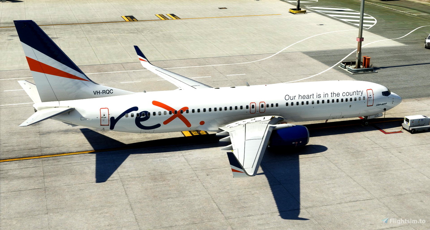 PMDG 737-800 Rex - VH-RQC for Microsoft Flight Simulator | MSFS