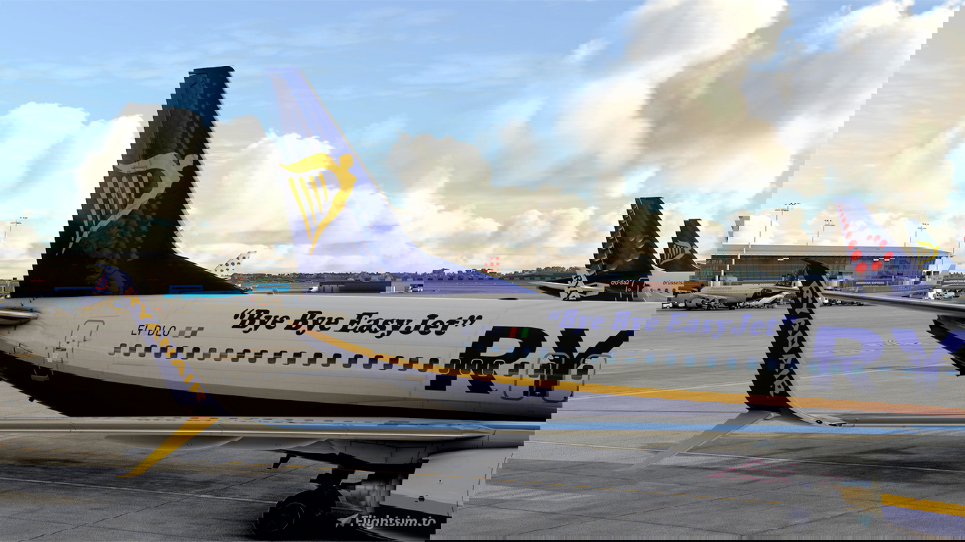 PMDG 737-800 Ryan Air SSW (EI-DLO) "Bye Bye EasyJet" para Microsoft ...