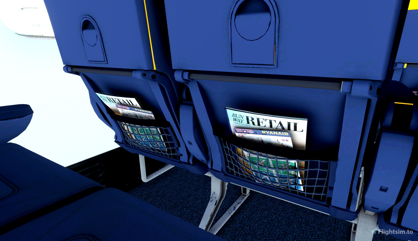PMDG 737-800 Ryanair Livery Pack & Cabin for Microsoft Flight Simulator ...