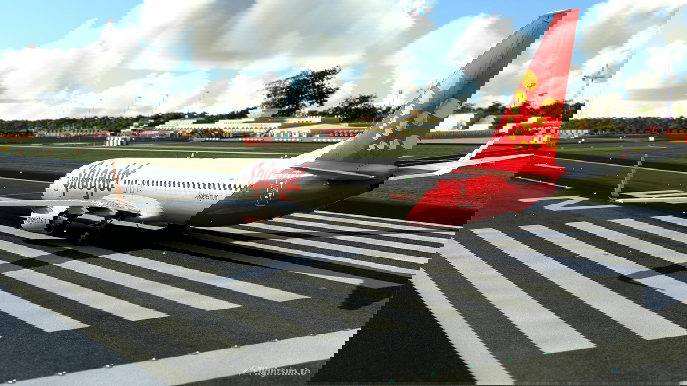 PMDG 737-800 Spice Jet (Weathered) VT-SPS for Microsoft Flight ...