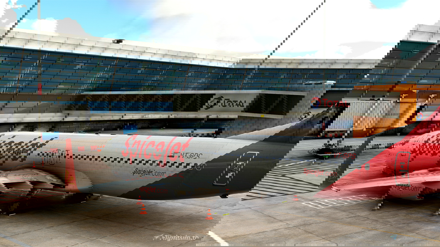 PMDG 737-800 Spice Jet (Weathered) VT-SPS for Microsoft Flight ...