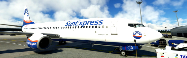 [PMDG 737-800] SunExpress TC-SOY Livery for Microsoft Flight Simulator ...