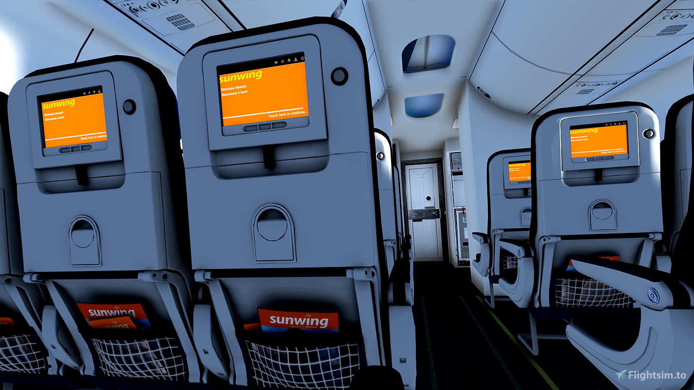 PMDG 737-800 Sunwing (C-FYXA- 2022) for Microsoft Flight Simulator | MSFS