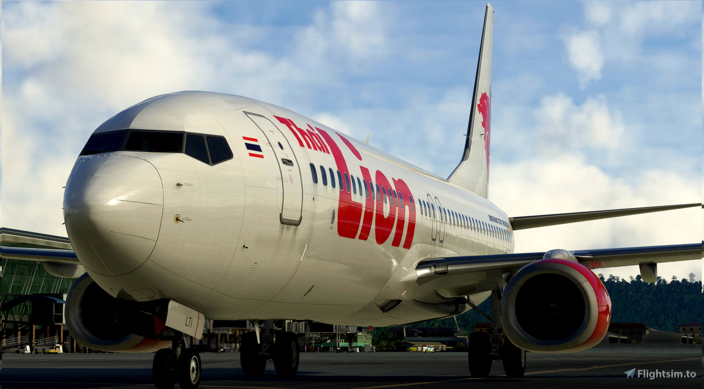 PMDG B737-800 | Thai Lion Air | HS-LTI for Microsoft Flight Simulator ...
