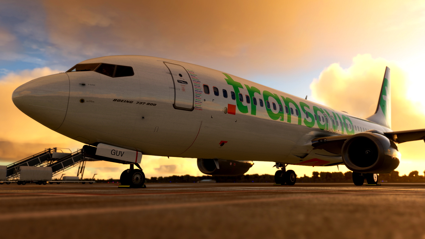 PMDG 737-800 | Transavia (GOL lease) livery | PH-GUV для Microsoft ...