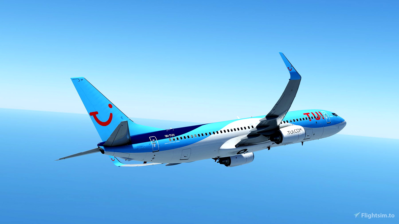 PMDG 737-800 TUI (OO-TUV - 2016) for Microsoft Flight Simulator | MSFS