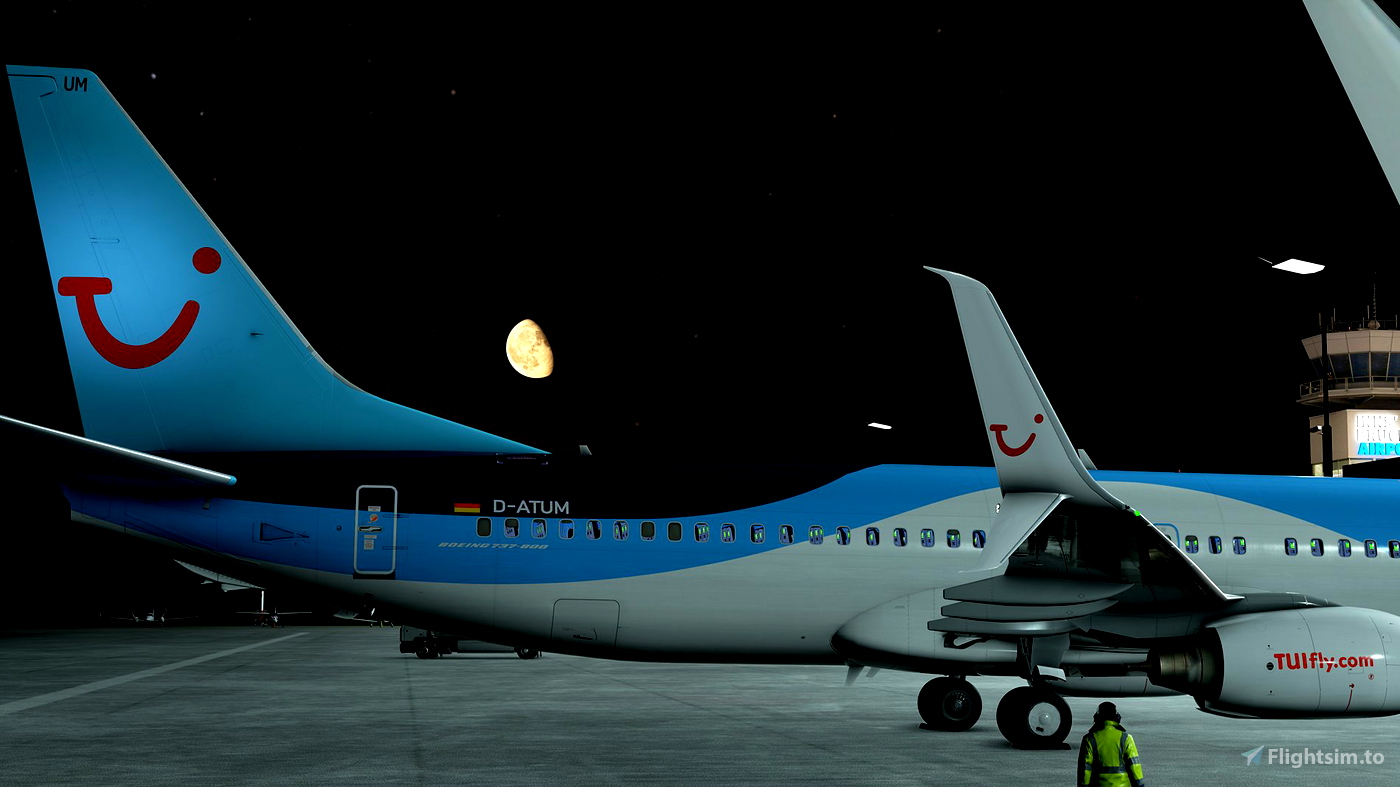 PMDG 737-800 TUIfly (D-ATUM - 2018) for Microsoft Flight Simulator | MSFS