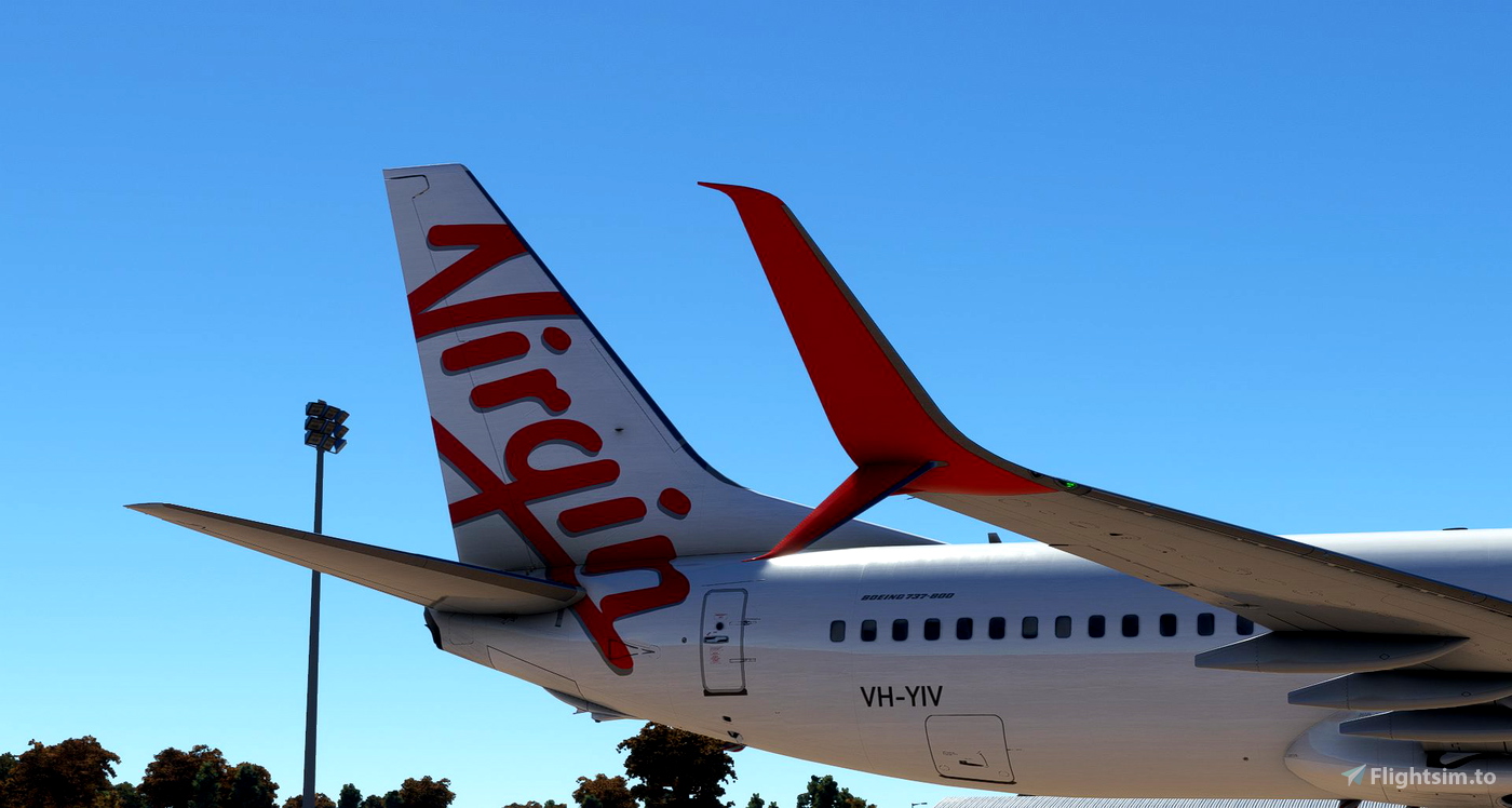 PMDG 737-800 Virgin Australia - VH-YIV for Microsoft Flight Simulator ...