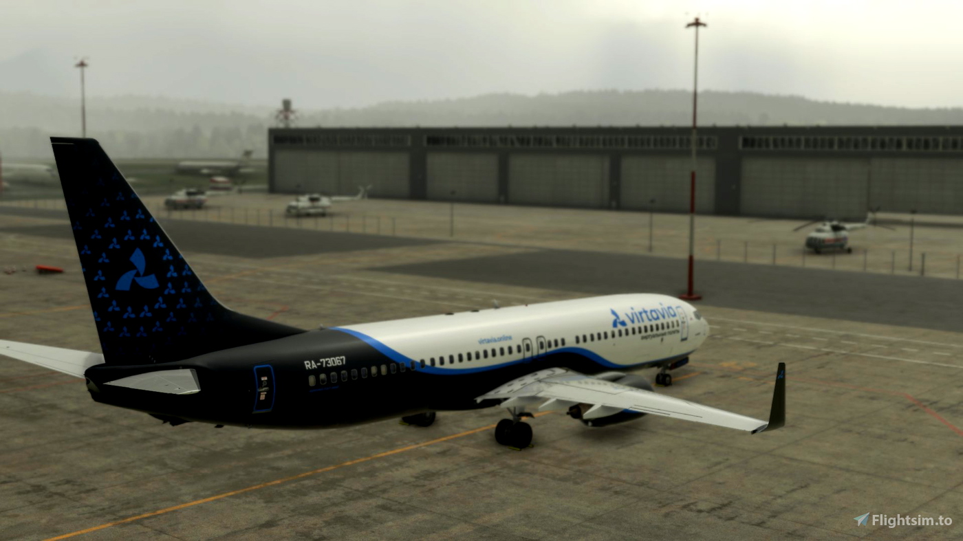 PMDG 737-800 Virtavia RA-73067 Livery [4k] för Microsoft Flight ...