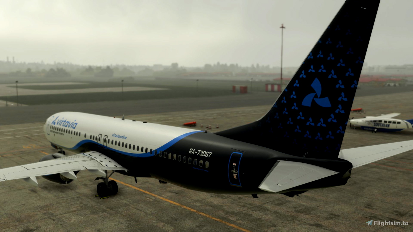 PMDG 737-800 Virtavia RA-73067 Livery [4k] för Microsoft Flight ...
