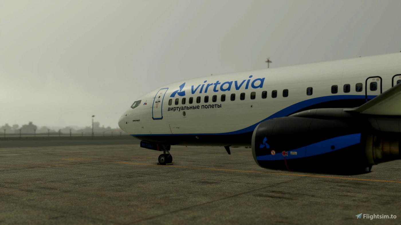 PMDG 737-800 Virtavia RA-73067 Livery [4k] för Microsoft Flight ...