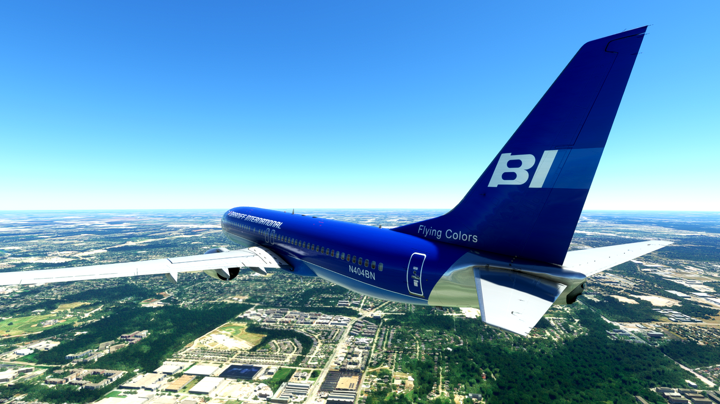 PMDG 737-800 w/ cabin Braniff International Package のために Microsoft ...