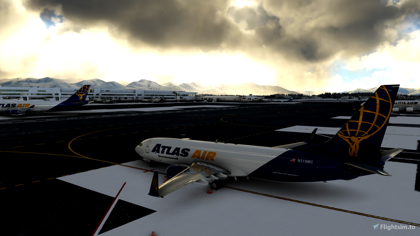PMDG 737-800BCF ATLAS AIR (N319MC) (FICTIONAL) for Microsoft Flight ...