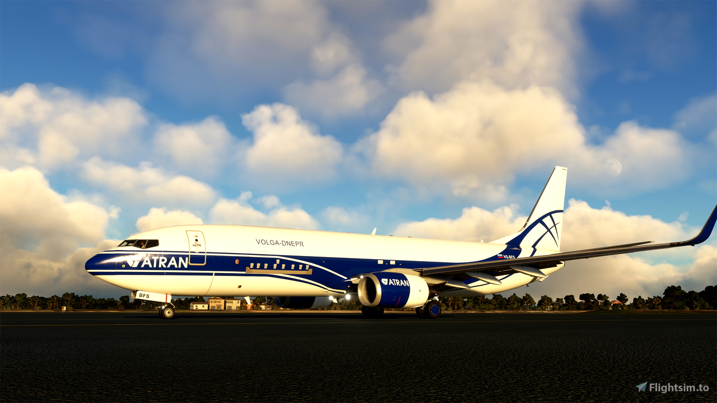 PMDG 737-800BCF ATRAN CARGO AIRLINES (VQ-BFS) for Microsoft Flight ...