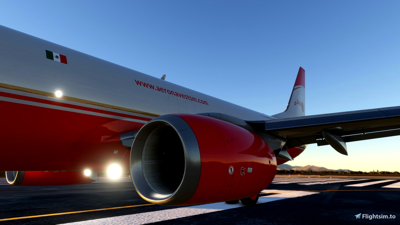 PMDG 737-800BDSF Aeronaves TSM (XA-TIF - Fictional Model) for Microsoft ...