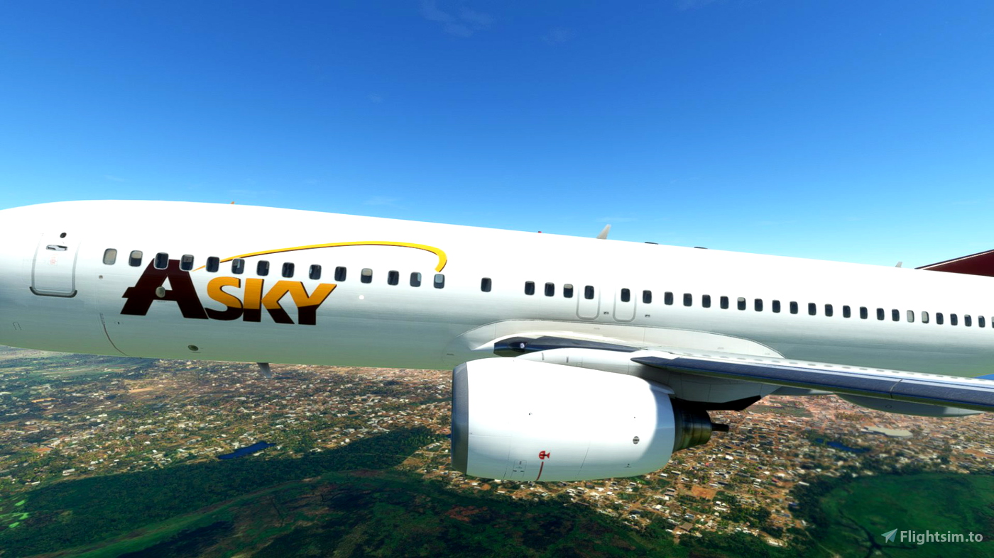 PMDG 737-800BW ASky Airlines Fleet for Microsoft Flight Simulator | MSFS