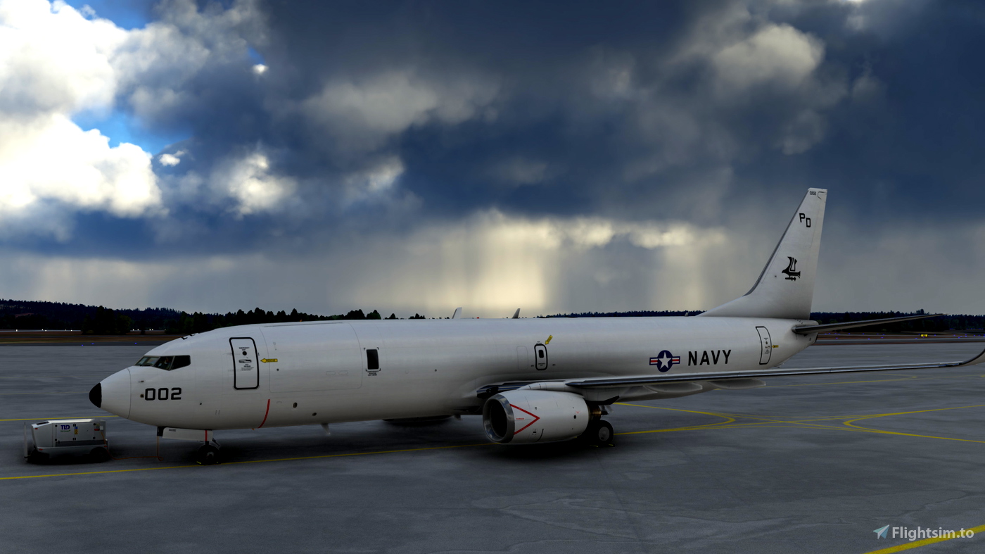 PMDG 737-800D BDSF The Golden Eagles Navy P8 (FICTIONAL) for Microsoft ...