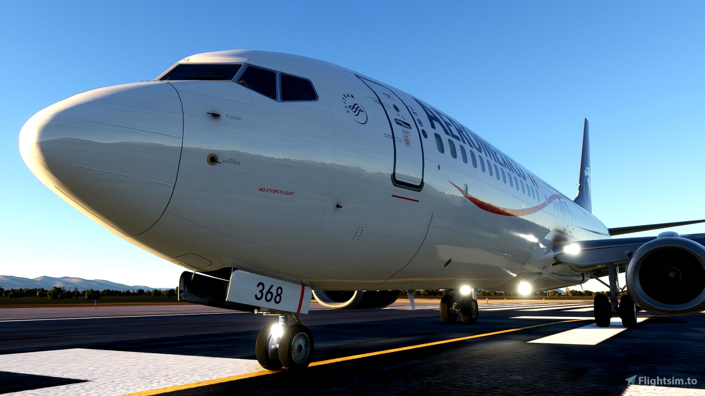 PMDG 737-800SSW AeroMexico (N368AR) for Microsoft Flight Simulator | MSFS