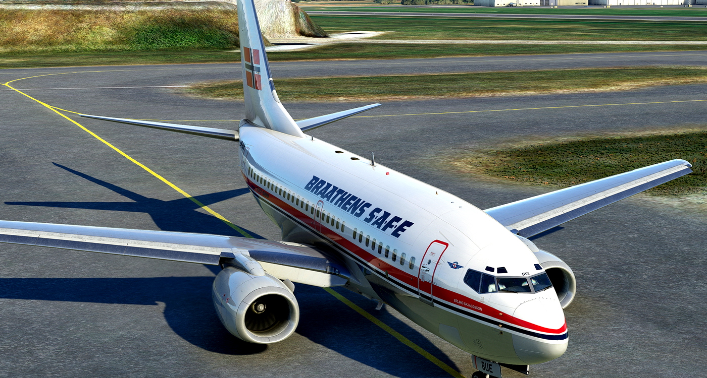 PMDG B737-600 Braathens Safe LN-BUE Anno 1998 for Microsoft Flight ...