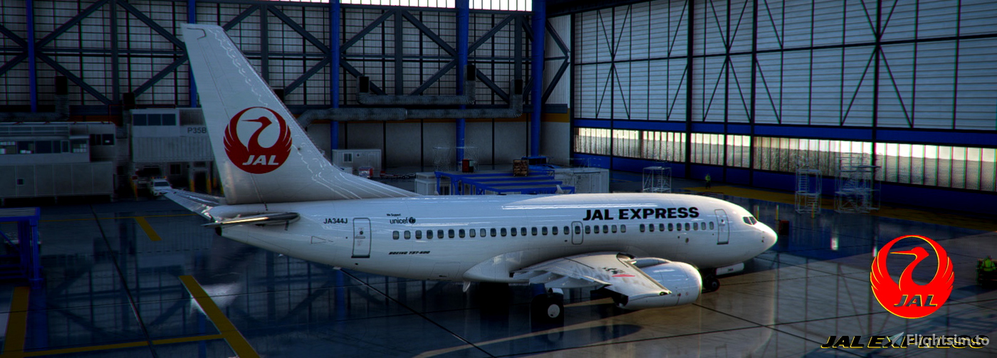 PMDG B737-600 JAL Express JA344J for Microsoft Flight Simulator | MSFS