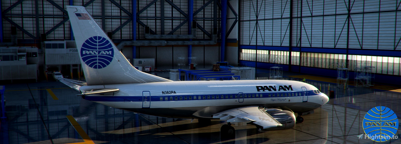 PMDG B737-600 Pan Am N382PA for Microsoft Flight Simulator | MSFS
