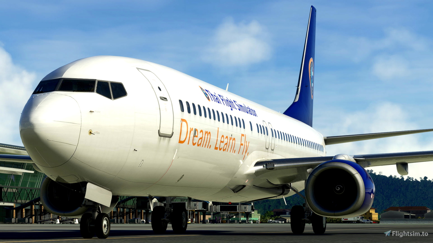 PMDG B737-800 | Thai Flight Simulator | HS-TFS for Microsoft Flight ...