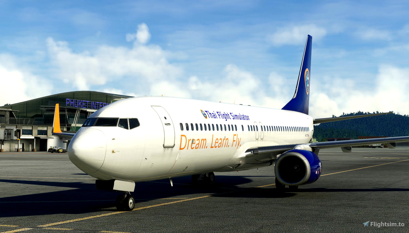 PMDG B737-800 | Thai Flight Simulator | HS-TFS for Microsoft Flight ...